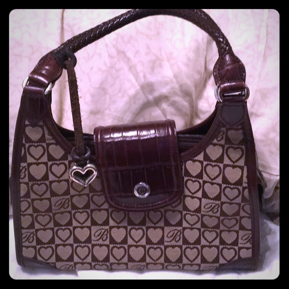 Brighto | Bags | Brighton Purse Almost New Burgendybrowncream | Poshmark